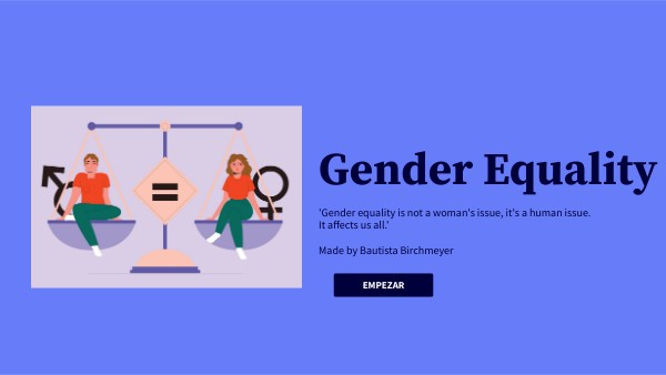Gender Equality | Genially