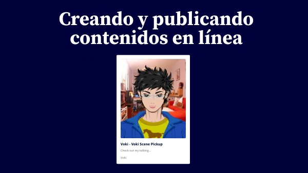 Herramienta de creación de contenido en línea