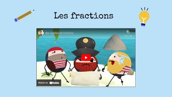 Les fractions | Genially