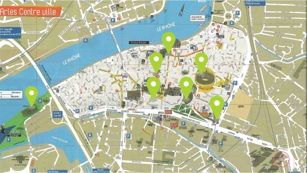 plan interactif d'Arles | Genially