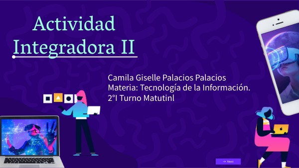 Act. Integradora 2 | Genially