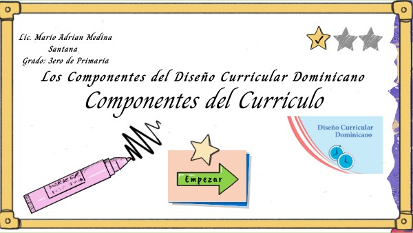 Componentes del Currículo Dominicano | Genially