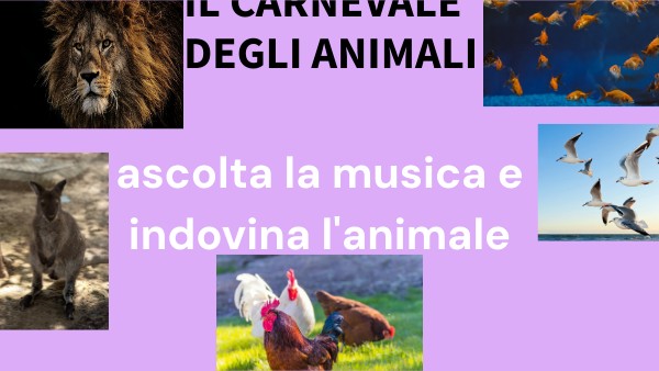 indovina l'animale