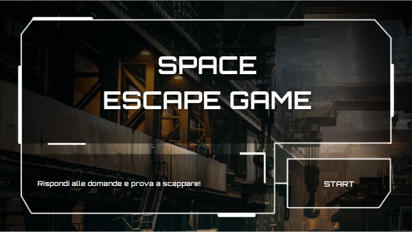 SPACE ESCAPE GAME | Genially