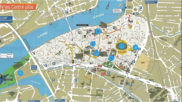 plan interactif de Arles | Genially