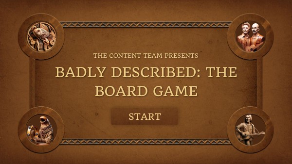 Badly Described: The Board Game