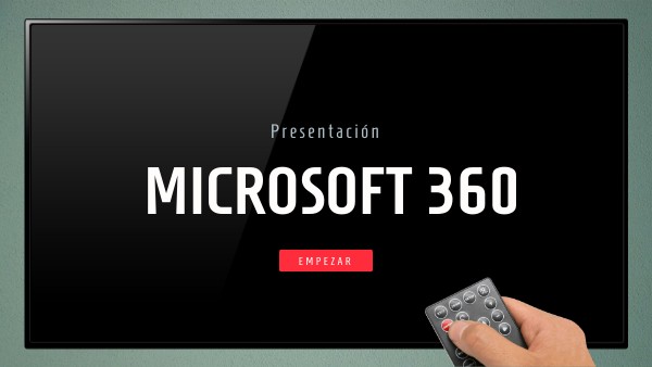 PRESENTACIÓN TELEVISIÓN
