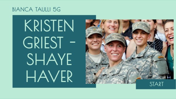 kristen griest - shaye haver