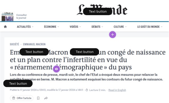 Caron article | Genially