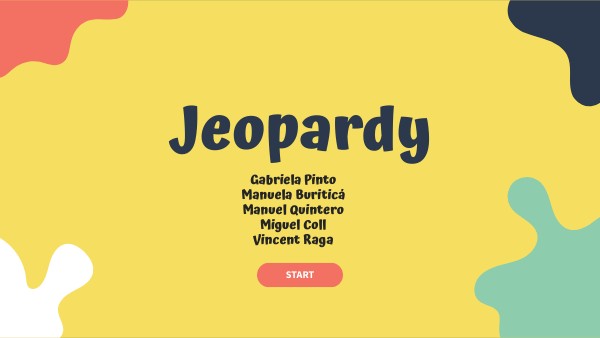 Jeopardy Game | Genially
