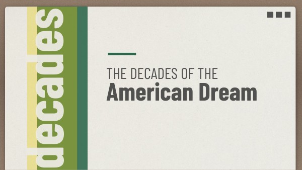 DECADES PRESENTATION