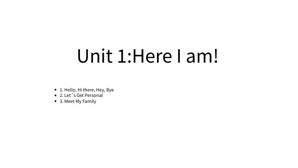 Unit 1
