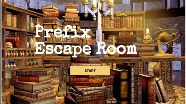 Prefix ESCAPE ROOM