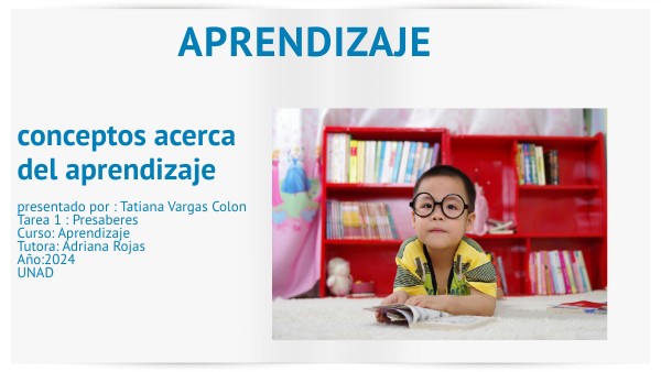 CONCEPTOS DE APRENDIZAJE | Genially