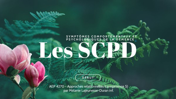 Les SCPD | Genially
