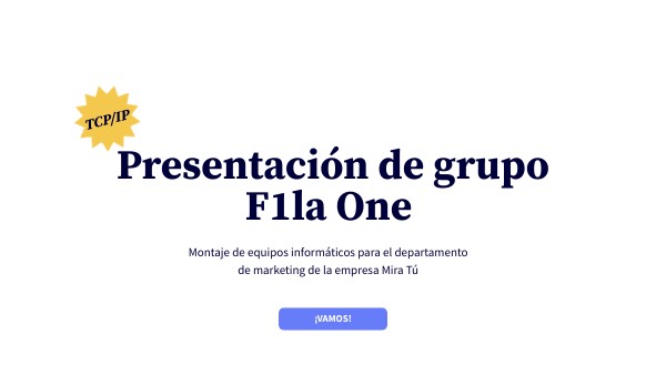 Presentacion Montaje Equipo | Genially