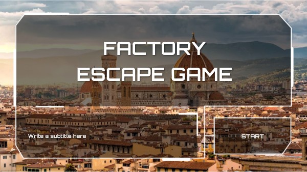 FACTORY ESCAPE GAME