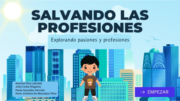 ESCAPE ROOM “Salvando las profesiones” | Genially