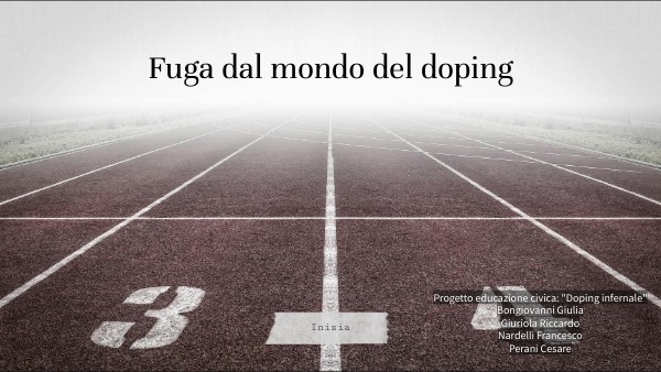 fuga dal mondo del doping