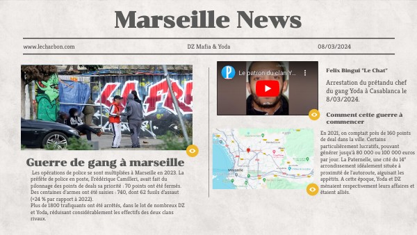 Marseille News | Genially