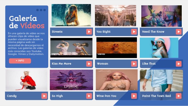 GALERÍA DE VÍDEOS | Genially