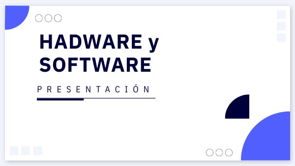 hardware y software | Genially