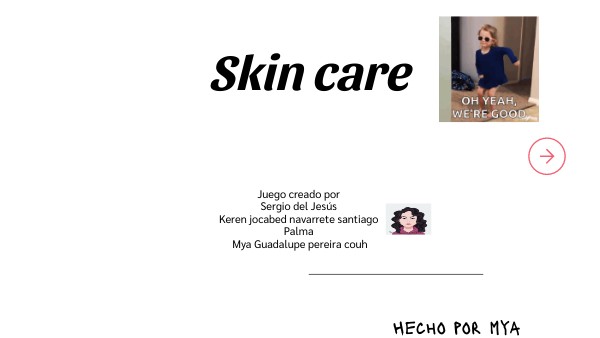 skin care | Genially