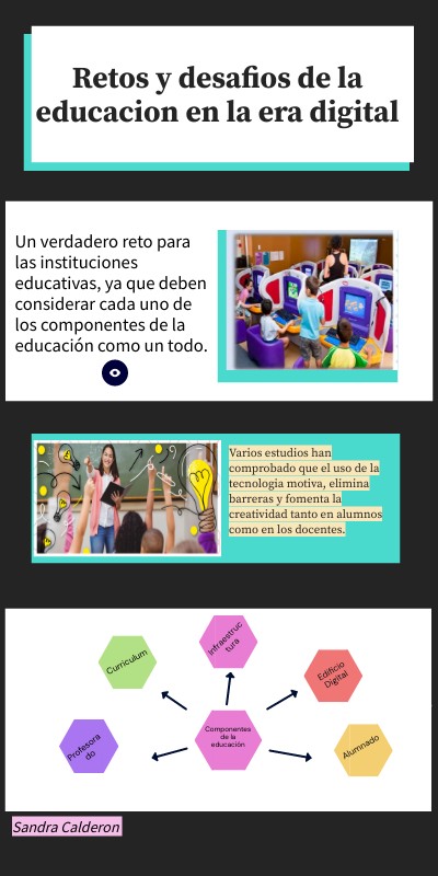 Retos y desafios de la educacion en la era digital | Genially