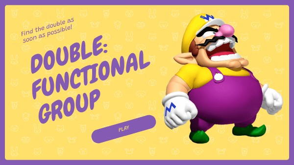 Double Functional Group Game | Genially