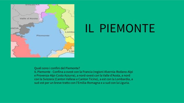 IL PIEMONTE