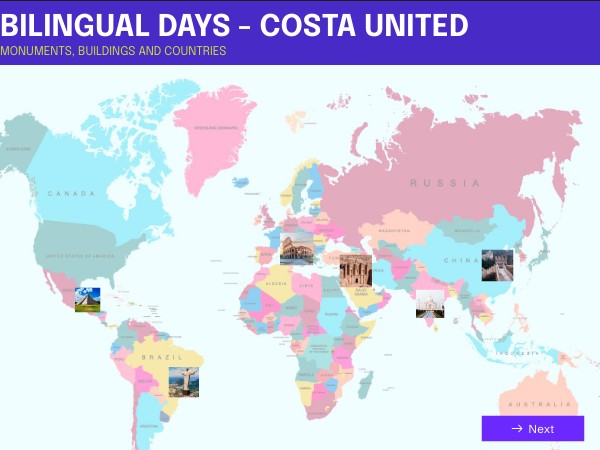 Mapa interactivo horizontal | Genially