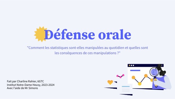 Défense orale du TRI | Genially