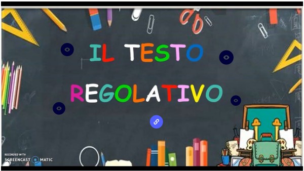 TESTO REGOLATIVO | Genially