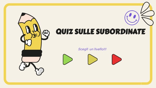 Subordinate Quiz