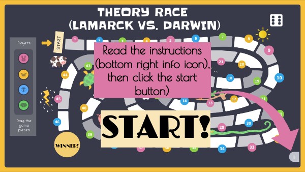 Theory Race (Lamarck vs. Darwin) | Genially