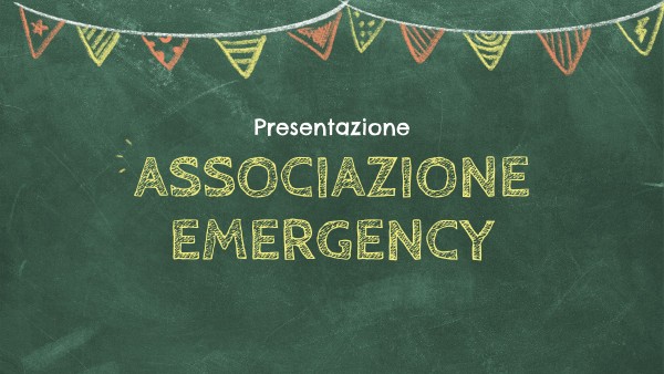 Presentazione Emergency | Genially