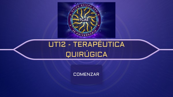 ¿Quién quiere ser millonario? TCAE - UT12