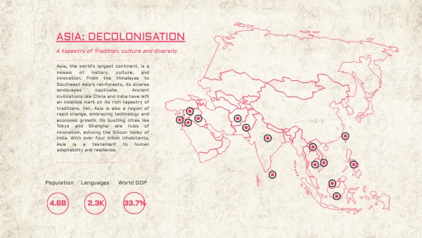 Decolonisation of Asia | Genially
