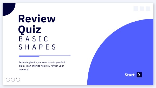 Basic shapes quiz