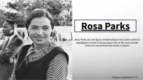 rosa parks | Genially