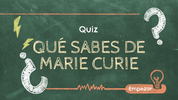 Quiz Marie Curie | Genially