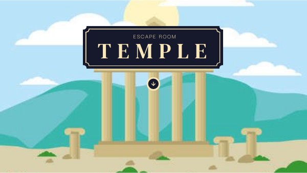 Temple escape room