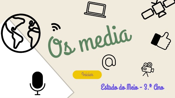 Os media | Genially