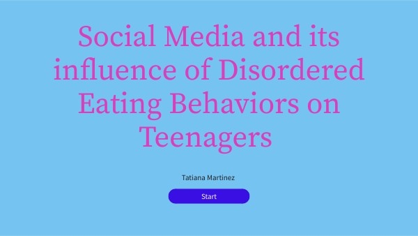 Tatiana Martinez Social Media Research Project