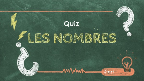 Quiz - les nombres