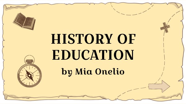 History on Education | Genially