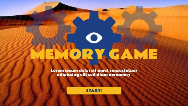 MEMORY GAME | Genially