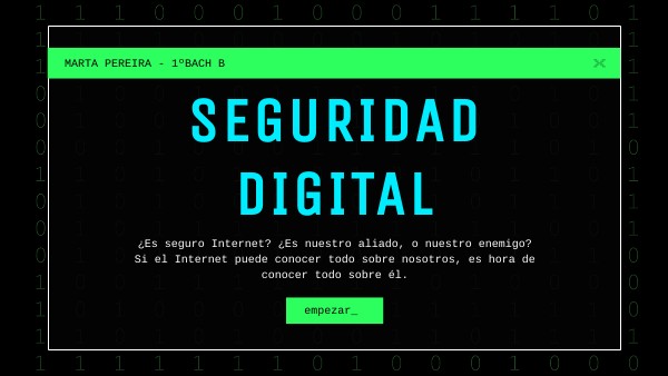 Seguridad Digital MartaP | Genially