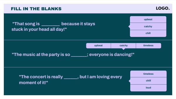 Fill in the blanks | Genially