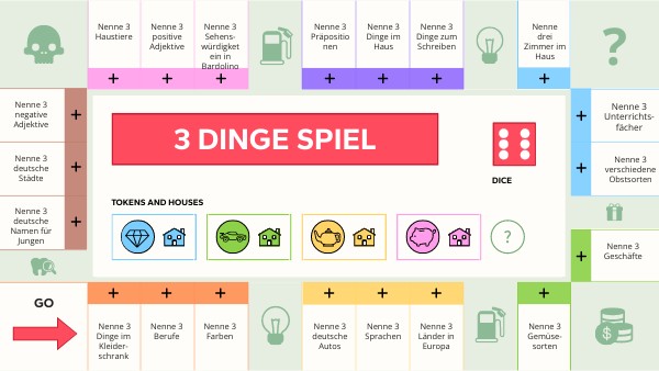 Das 3-Dinge-Spiel | Genially